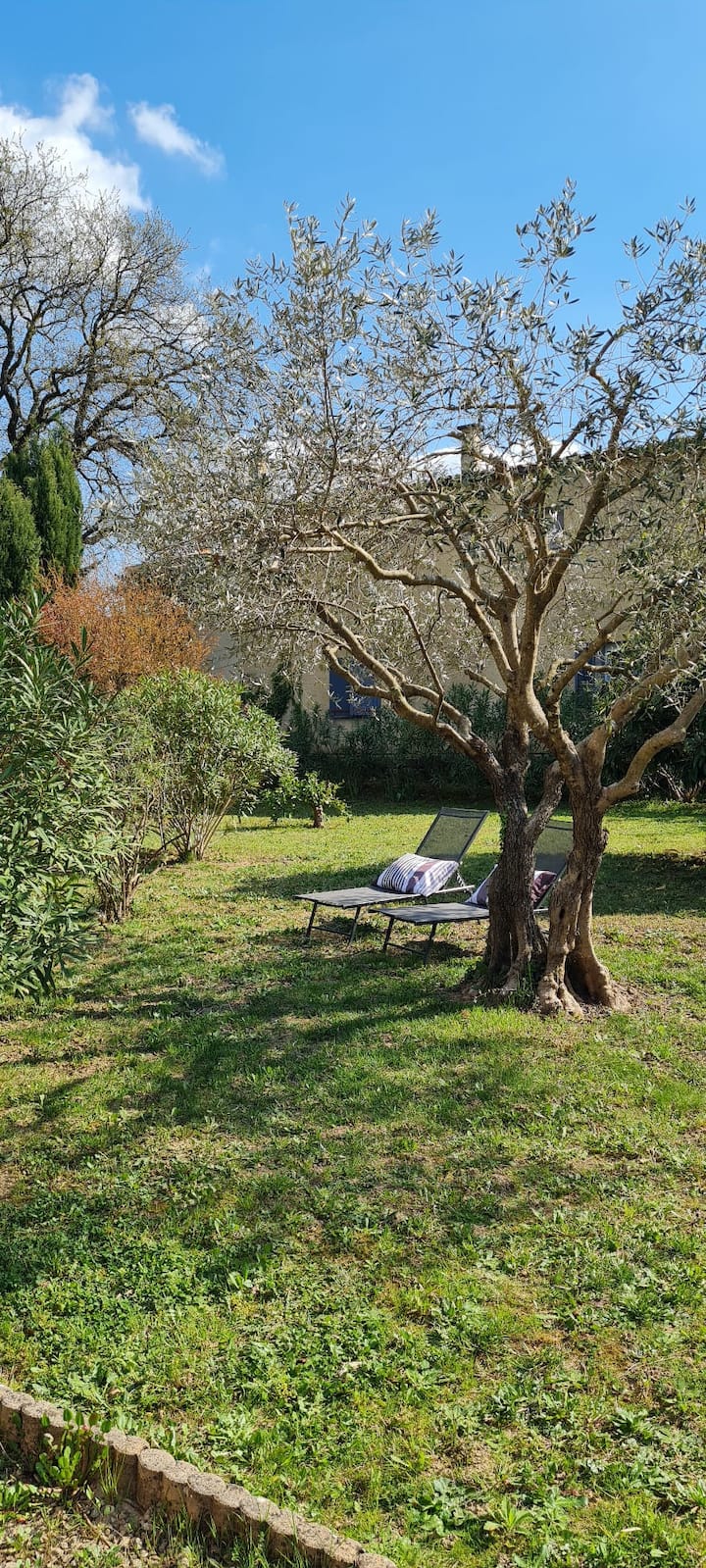 Villa Au Pays Des Cigales - Collias