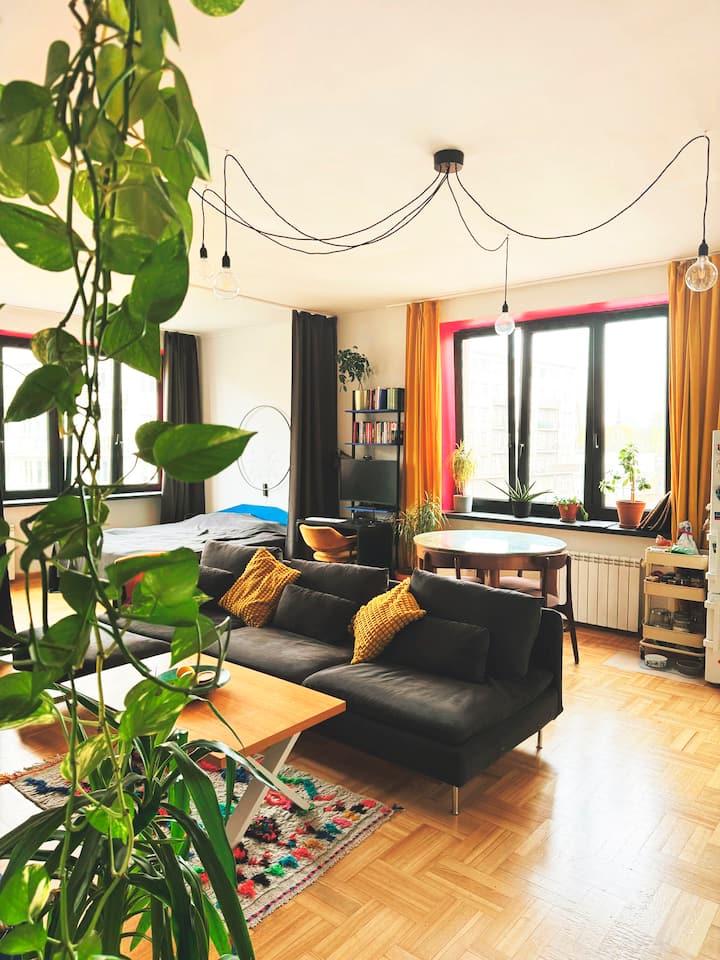 Beautiful Atmospheric Apartment Center Of Warsaw - Warschau