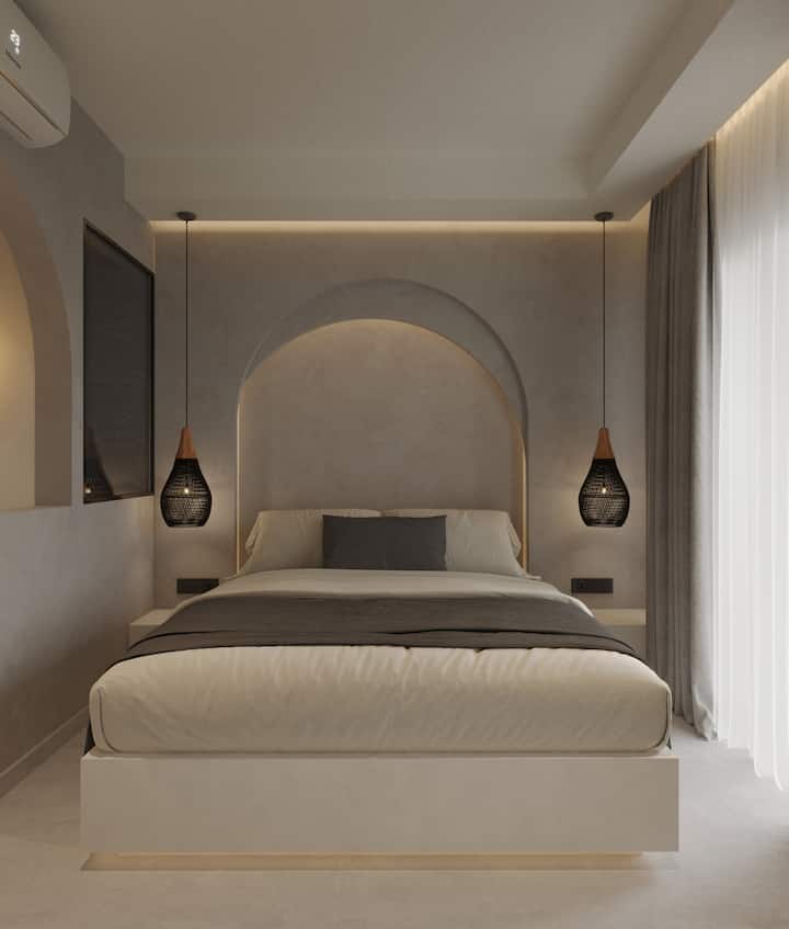 Modern Room With Castle And Sea View On 1st Floor - Lindos