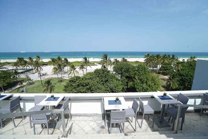 Ocean Drive Apartm Roof Top Pool Beach Access 202 - Miami Beach