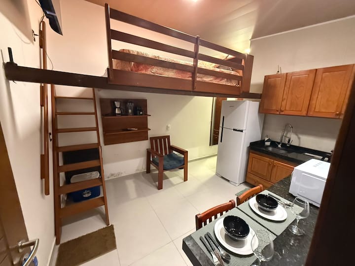 06 Kitinet Super Luxo Com Ar - Maceió
