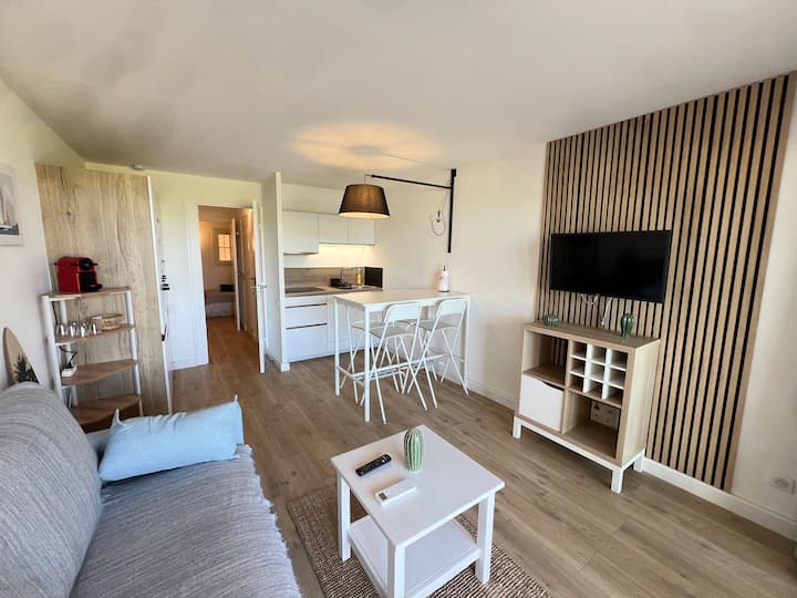 "Le P'ti Surf"climatisé-golfe Sttropez - Plage 50m - Ramatuelle