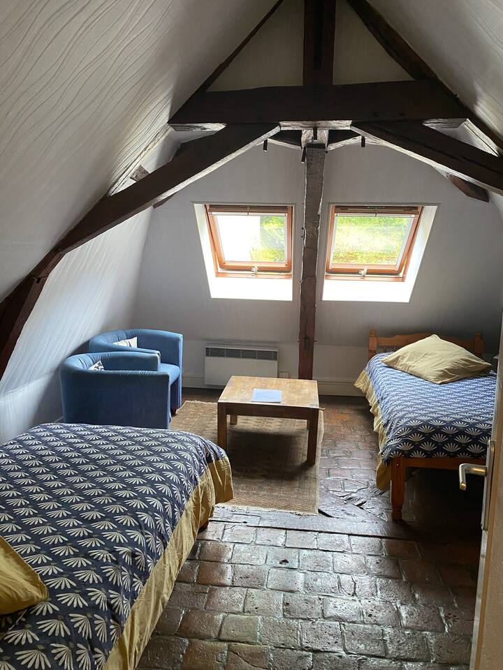 Chambre Lits Jumeaux - Chaumont-sur-Loire