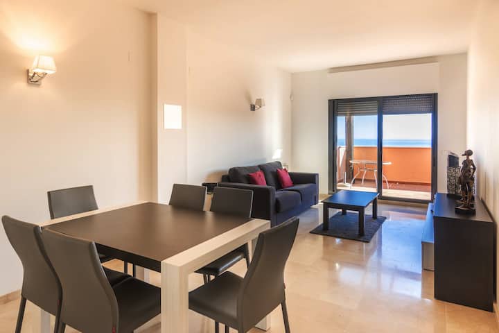 Appartement Avec Vue Sur Mer Et Gibraltar - Manilva