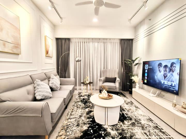 Elegant French-inspired Suite|netflix|trx&pavilion - Kuala Lumpur
