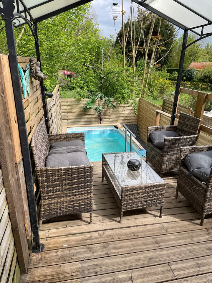 Maison Avec Terrasse Et Piscine - Vierzon