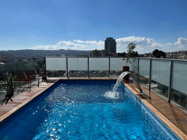 Jerusalem Penthouse With Pool - Jerusalem
