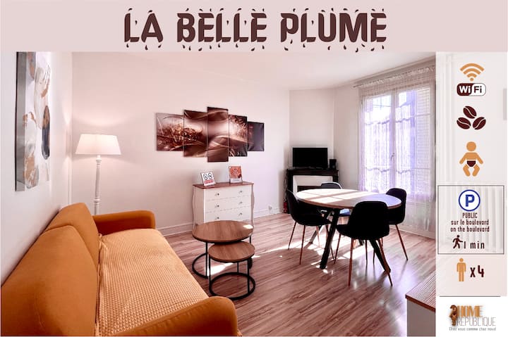 Belle Plume- Proche Centreville -Proximité Parking - Auxerre