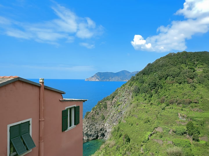 Room Rosa - La Lanterna Corniglia - Vernazza