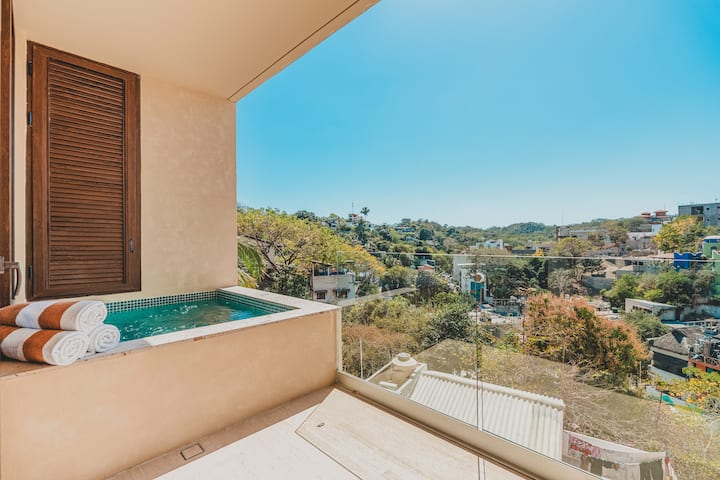 Luxe Condo Jungle Views- Rooftop Pools - Sayulita