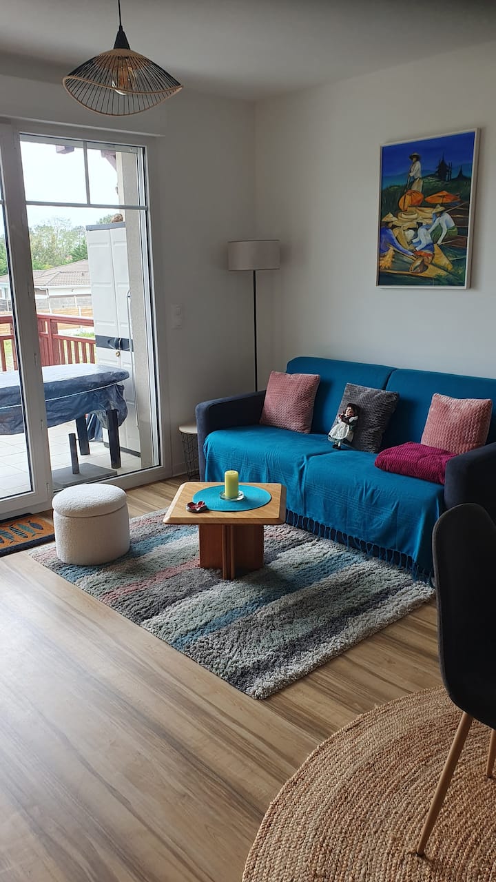 T2 Contemporain - Confort & Lumière - Andernos-les-Bains
