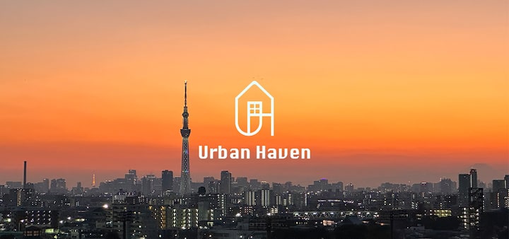 Newopen Urban Haven - 90㎡ House Asakusa & Skytree - Tokio