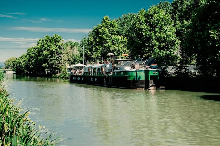 Péniche De Charme – Canal, Jacuzzi, Petit-déjeuner - Béziers