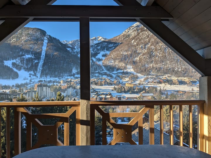 Appartement Plein Sud Sur Les Hauteurs Du Village - La Salle-les-Alpes