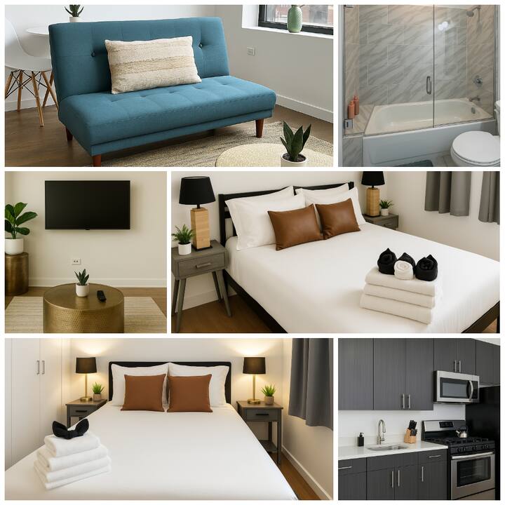 1br Modern Luxe Apt With In-unit Laundry - Museum Campus - Chicago