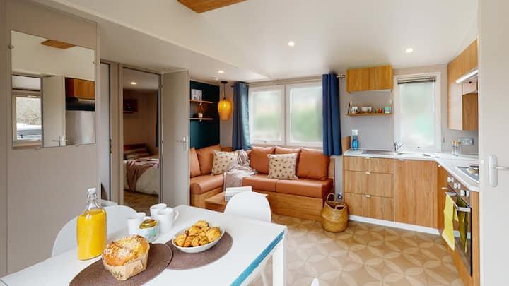 Mobil-home Parentis En Born Camping Le Pipiou 4* - Parentis-en-Born