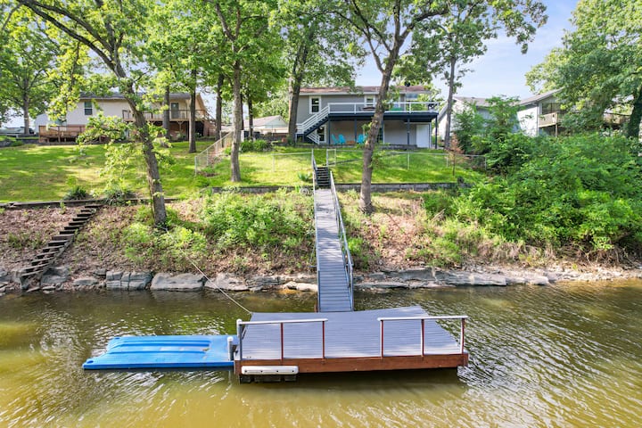 Waterfront Home On Grand Lake With Private Dock - 格羅夫