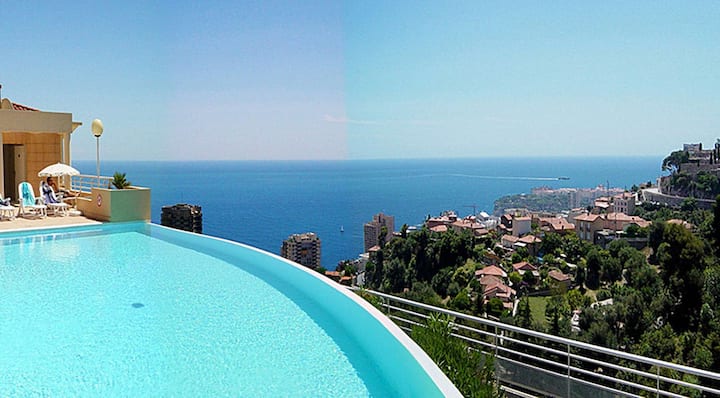 1br/terrace Overlooking Monaco - Beausoleil