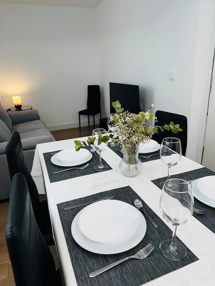 "Lar De D.basilio" Céntrico Y Moderno Apartamento - Redondela