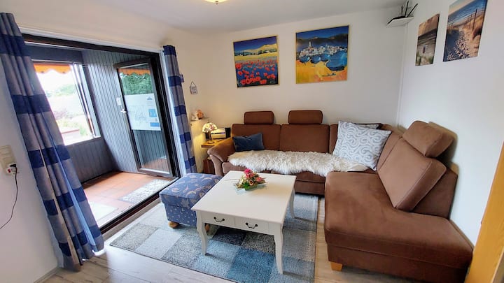 Whg. 2 Sz, 4 Betten, Balkon + Hund 5 Min. Zum Meer - Norddeich