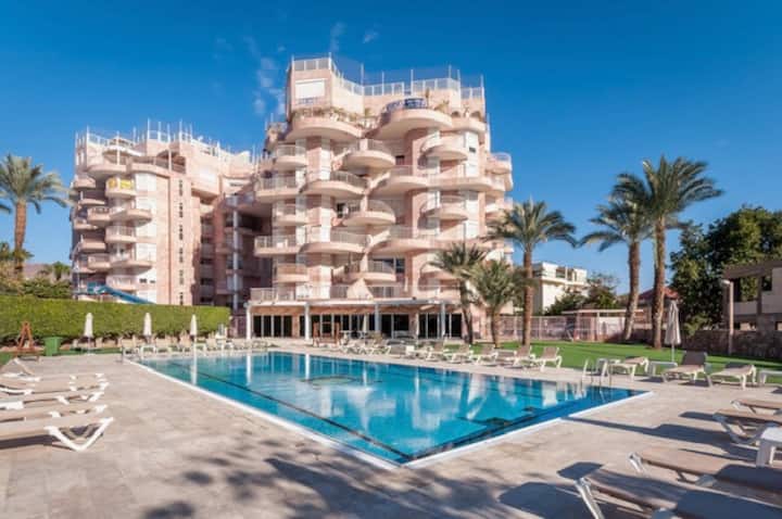 Sea View 3br - Amdar Residence - 伊拉特