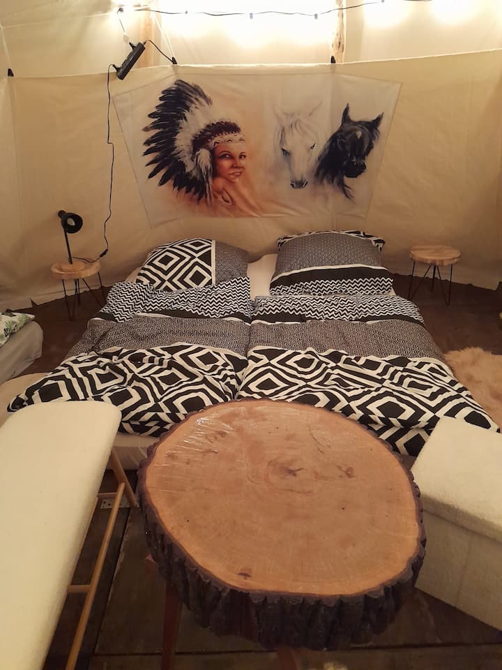 Tipi Namiot Indiański - Polnische Ostsee