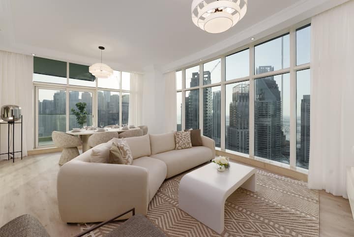 Exquisite 2-bedroom With Panoramic Marina View - Dubai Marina