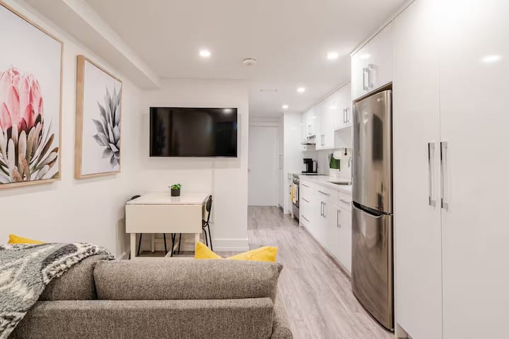 Modern Riverdale Basement Studio - Toronto