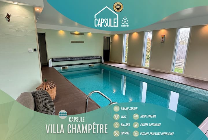 Capsule Villa Champêtre Piscine - Maubeuge