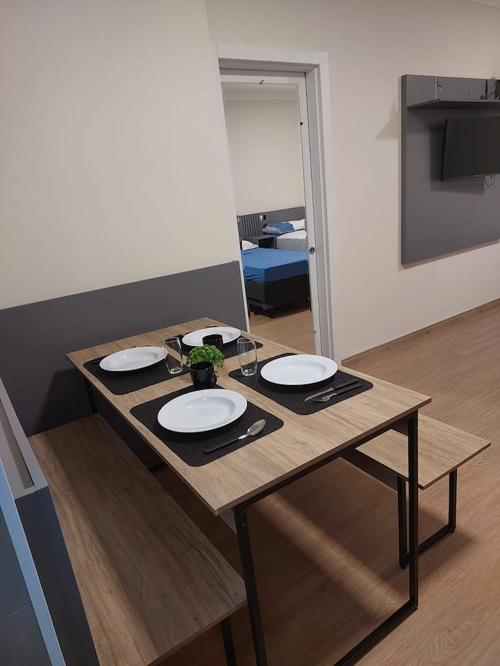 Loft 3 Novíssimo Ac Wifi Aconchegante Fácil Acesso - Campinas