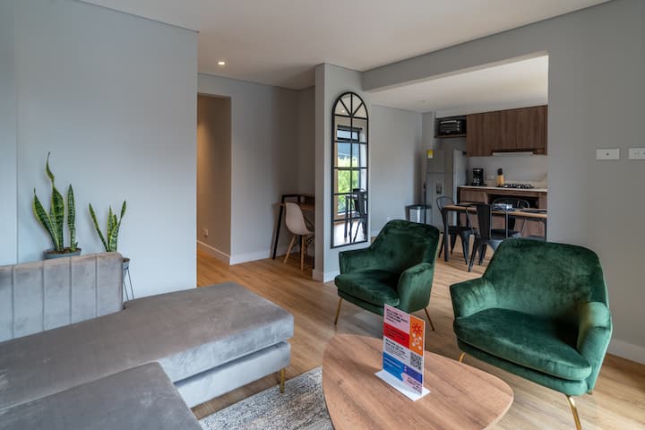 Modern 1br @Zone G With Laundry & Petfriendly - Bogotá