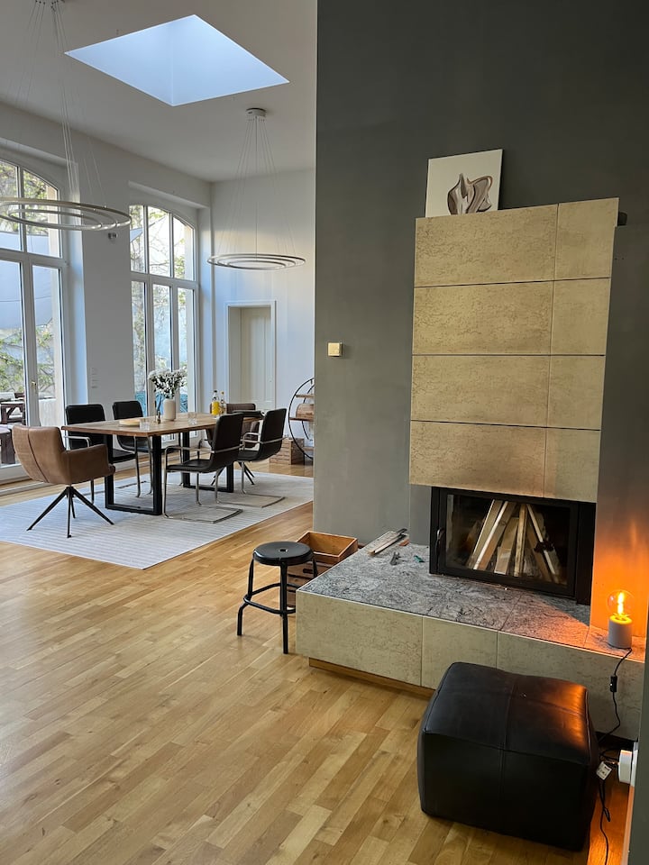 Stylishes Loft Im Ruhigen Hof - Leipzig