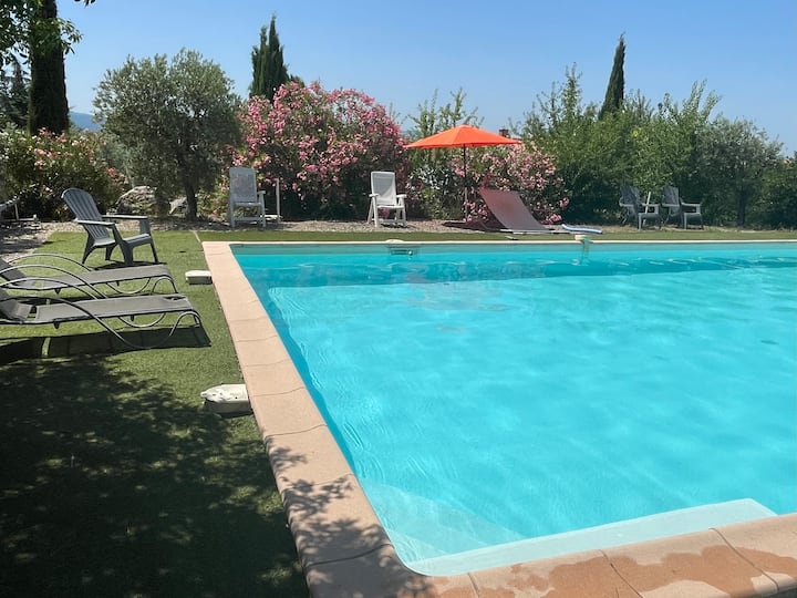 Gîte Lubéron 5 Personnes Piscine - Rustrel