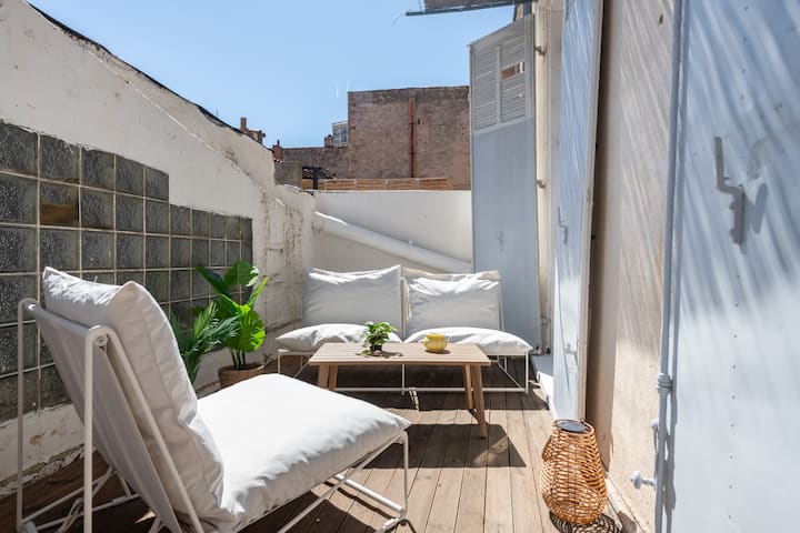 Kasbah - Terrasse, Clim Pour 8 - Marseille
