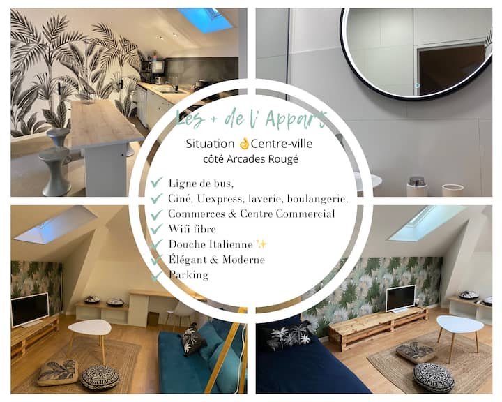 Chambre Colocation Cholet Centre - Cholet