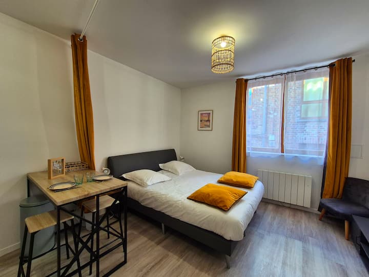 Les Loges Du Beffroi – L’éclatant : Lit King-size - Arras