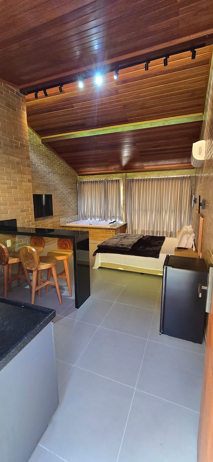 Santa Teresa - Chalé Beija-flor Com Hidro E Ar - Espírito Santo