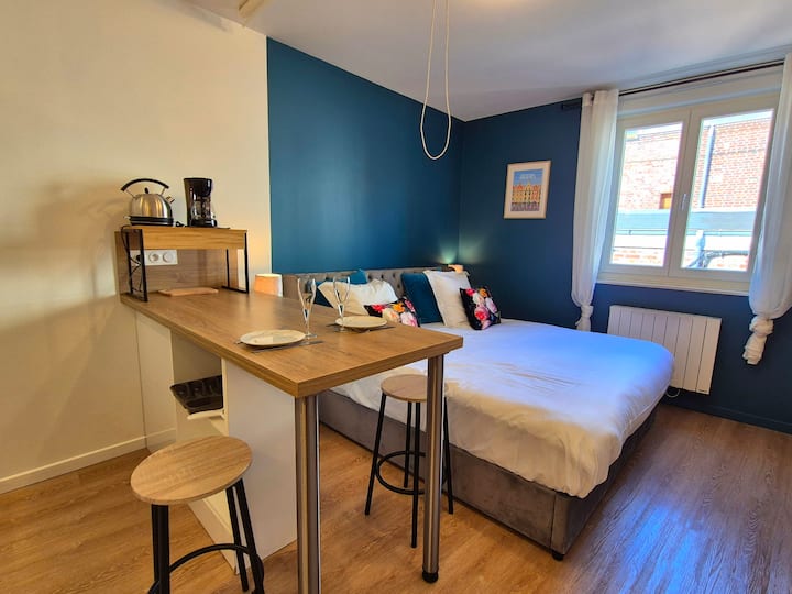 Les Loges Du Beffroi | L’azur : Design & King-size - Arras