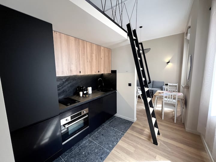5mn Monaco - Cosy Appartement Avec Mezzanine - Dh - Beausoleil