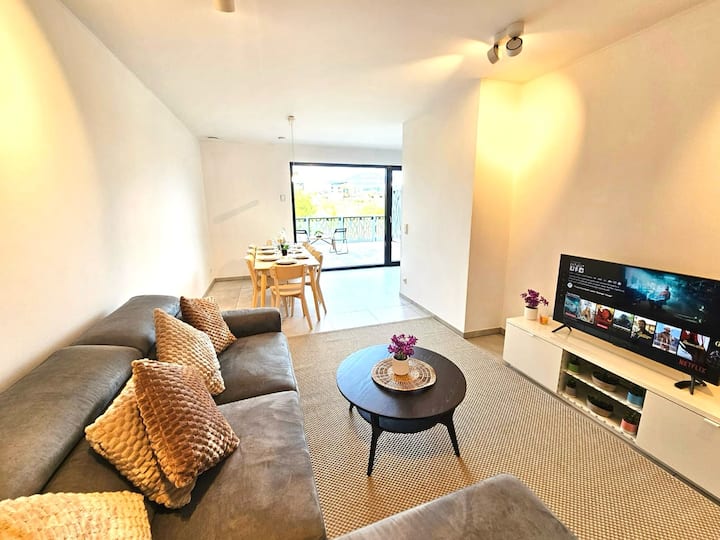 City Living In Style 3br W 2 Terraces&free Parking - Luxemburg (Stadt)