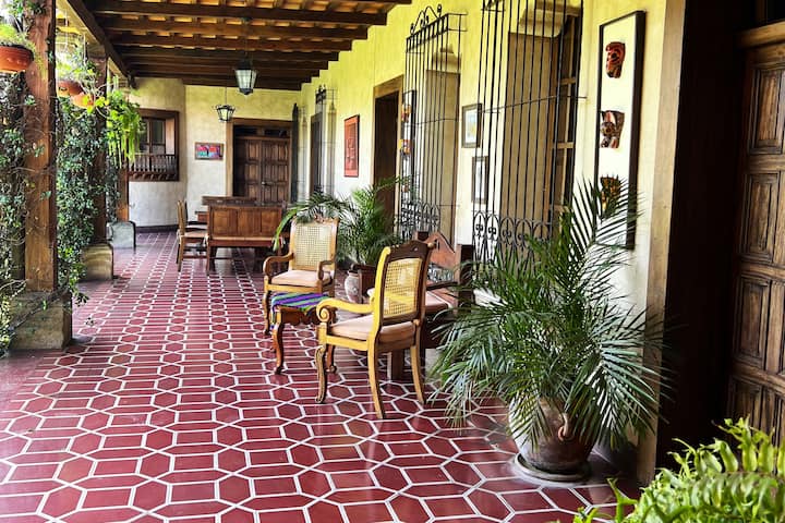 Charming House On Antigua’s Procession Route - Guatemala