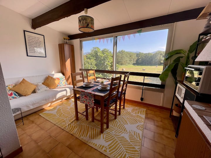 L'oasis Du Soleil - Clim/ac, Piscine, Tennis, Wifi - Plage du Racou
