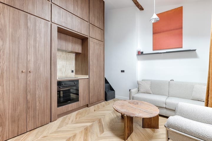 Luxury & Design Loft 2br/6p - With Ac - Bastille - París