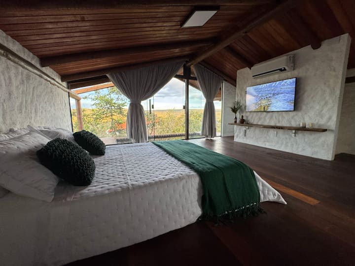 Refúgio Romântico Vista Banheira Rede Suspensa - Goiás (estado)