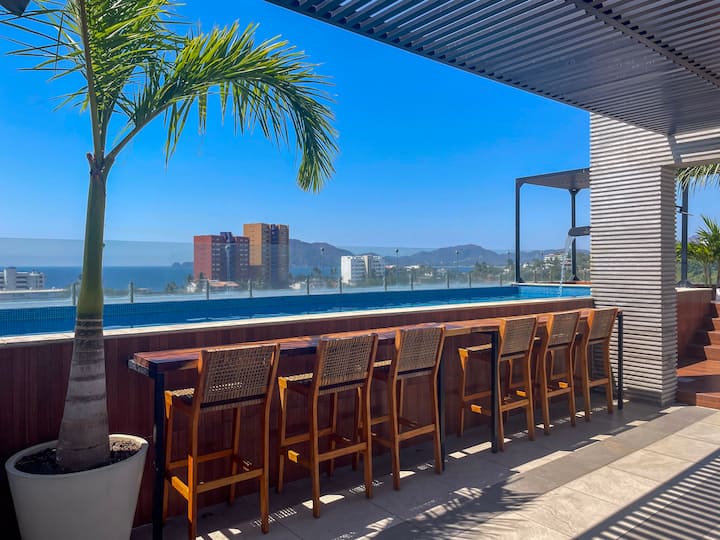 Hermoso Departamento Con Jacuzzi - Manzanillo, México