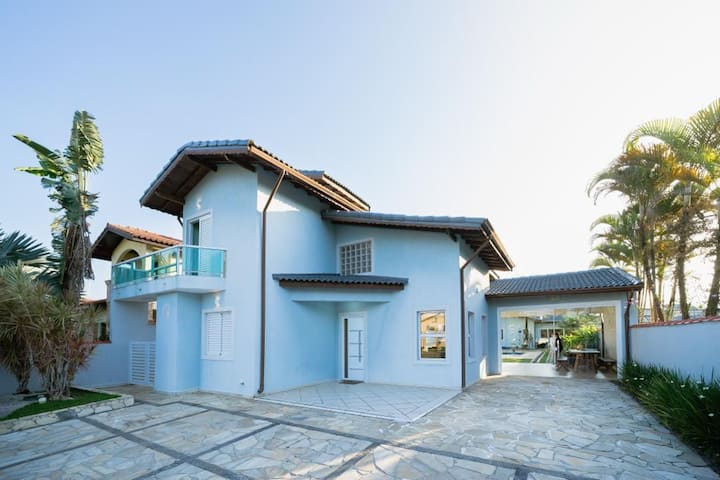 Casa Na Morada Da Praia Com Piscina Aquecida - Bertioga