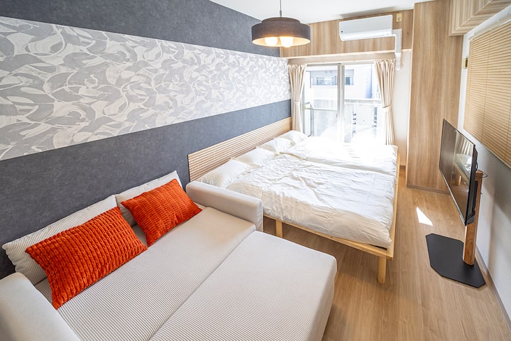 New Open! 黒門徒歩７分。でんでんタウン/日本橋/なんば徒歩圏内 - Japan