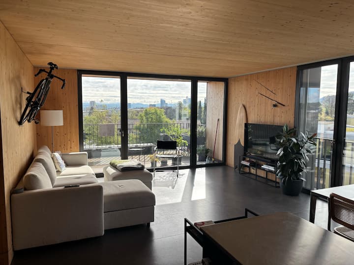 Bright 3.5-room Apt With Terrace - Zürich