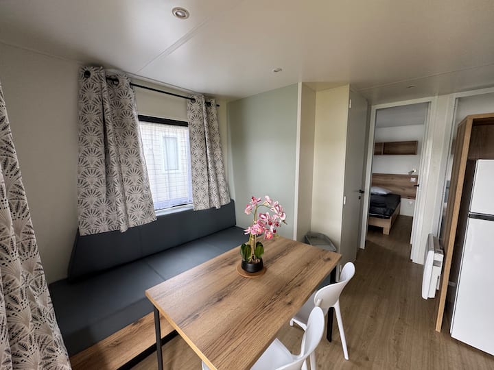 Mobil Home Lodge Tp75 2 Chambres - Baie de Somme