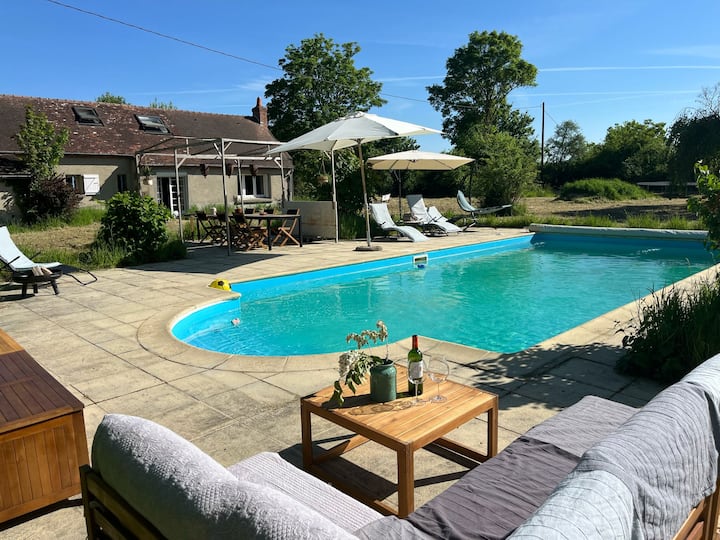 Luxe Familiehuis In Het Groen - Auvergne